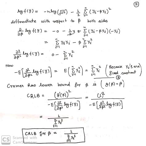 pdf monte carlo calculation of cramer rao bound for n