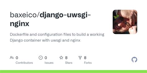 GitHub Baxeico Django Uwsgi Nginx Dockerfile And Configuration Files