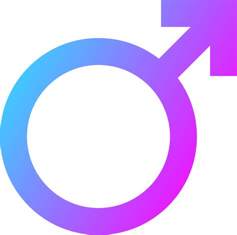 Gender Icon Symbols Male Sex Signs Illustration 19469424 Png