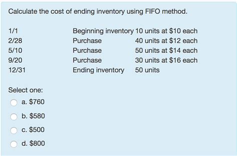 How To Calculate FIFO