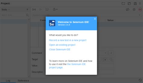 how to start test automation with selenium ide infotechsite