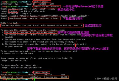 docker：（三）docker镜像与容器基本的基本操作 docker images grep csdn博客