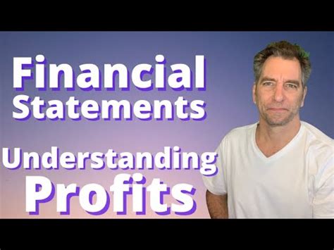 How To Read Financial Statements Profits Stock Market For Beginners