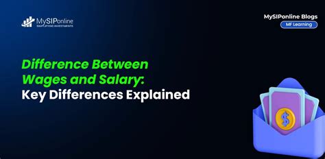 Difference Between Salary And Wages Understanding Key Differences